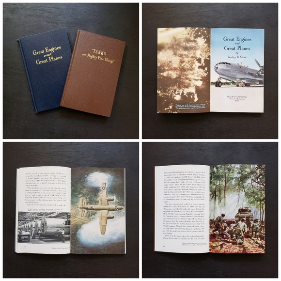 Vintage | Accents | 94s Great Engines And Great Planes Tanks Are Mighty ...